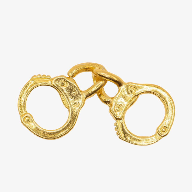 Handcuff Charm 14K Gold – HarperCrown