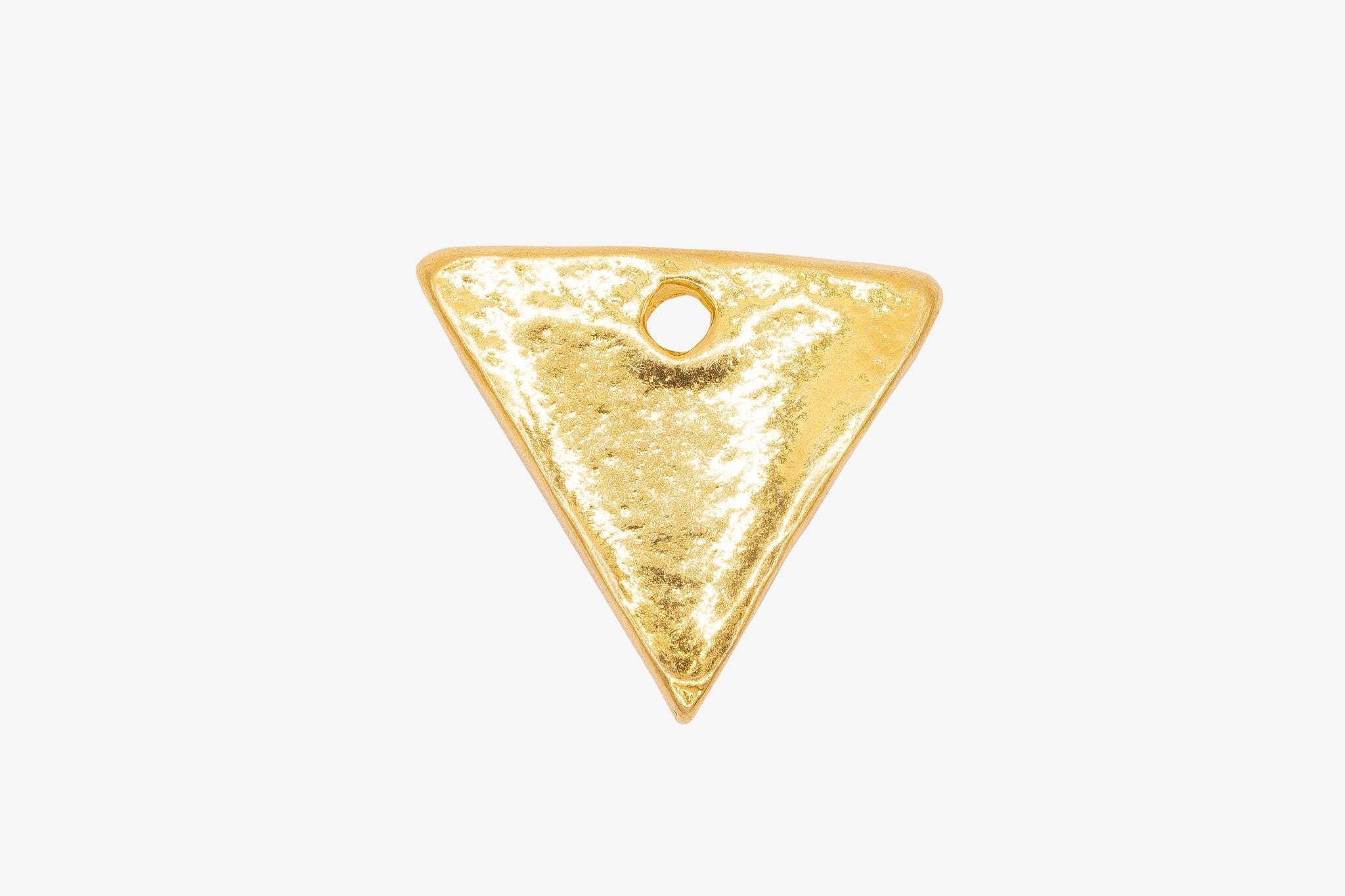 Triangle Charm Wholesale 14K Gold, Solid 14K Gold
